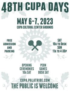 Announcement: 48th Cupa Days - Cupa Center